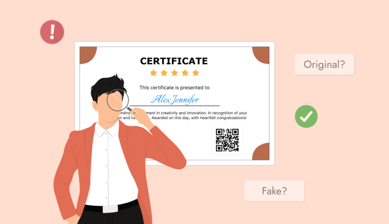 How to Check Certificate Original or Fake Online (2025 Guide) | QR Mark